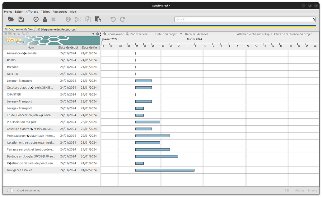 Importing a .csv file - French and English version - GanttProject Desktop Support - GanttProject ...