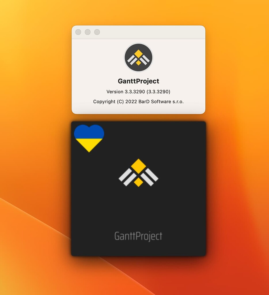 Main window is not showing after upgrading on M1 Mac - GanttProject Support